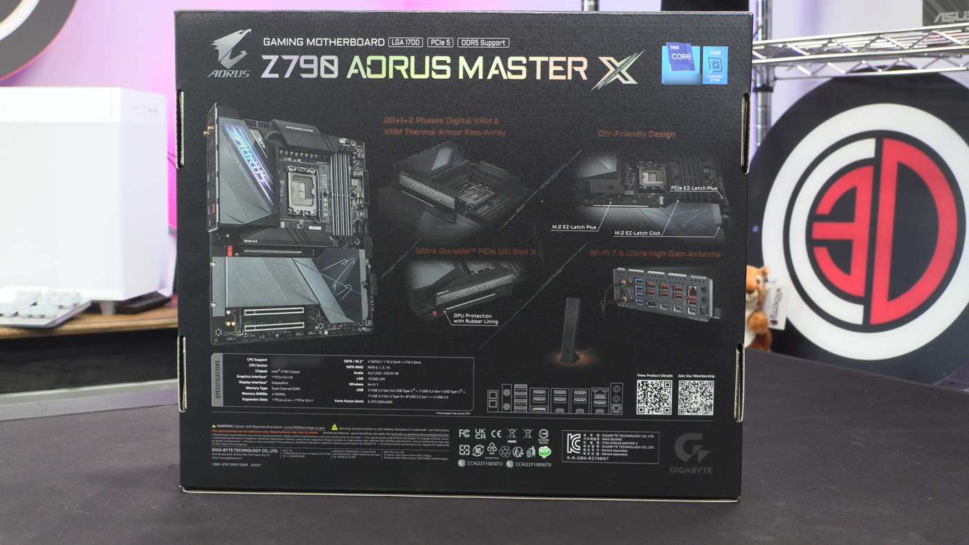Gigabyte Z790 Aorus Master X - Preview - OC3D