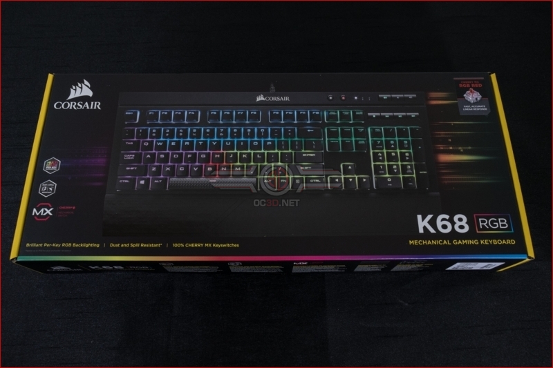 Corsair K68 RGB Mechanical Keyboard Review - OC3D