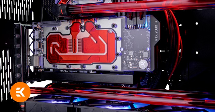EK's delivers stabile mounting with its EK-Loop Vertical GPU Holder - OC3D