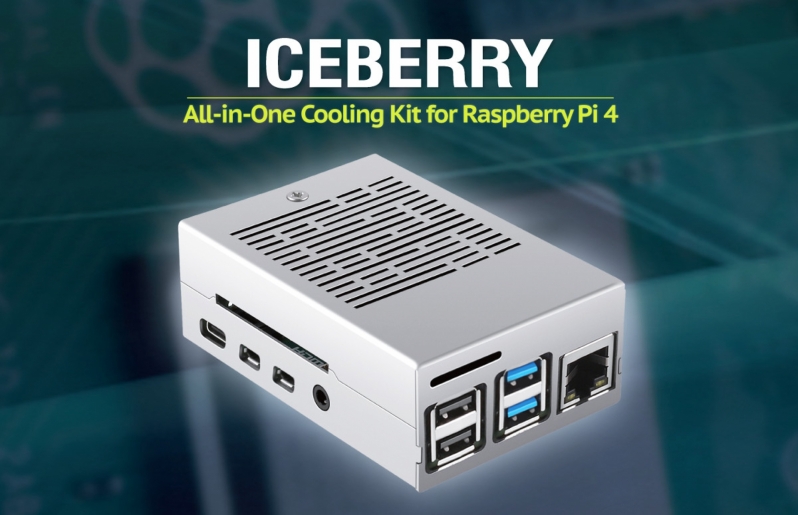 GELID's "ICEBERRY" Raspberry Pi Cooler which promises "Ultimate Cooling ...