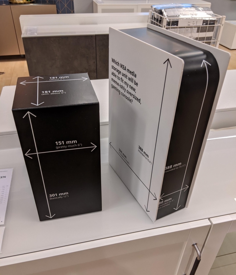 Ikea creates fake PS5 and Xbox Series X consoles to size up their media ...
