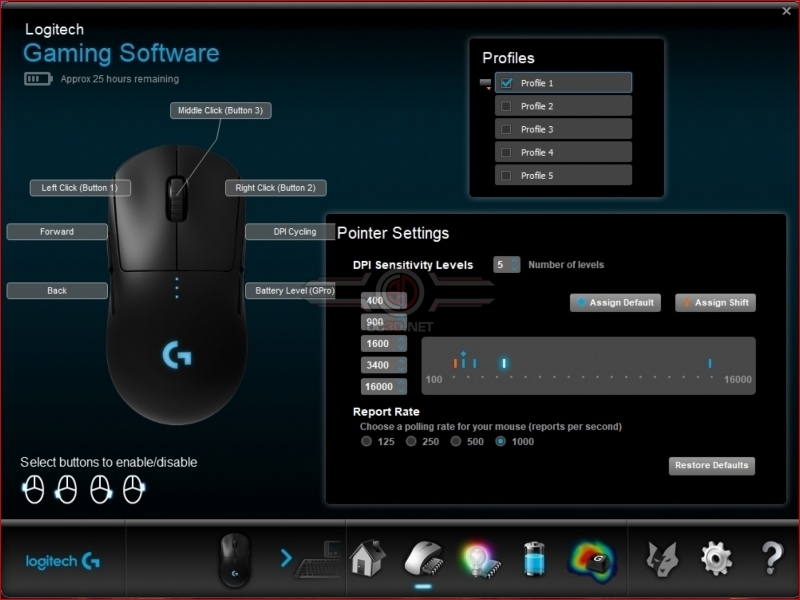 Logitech G Wireless Pro Gaming Mouse Review - OC3D