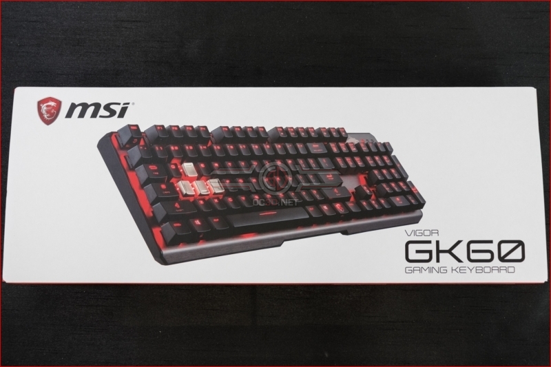MSI Vigor GK60 Mechanical Gaming Keyboard - OC3D