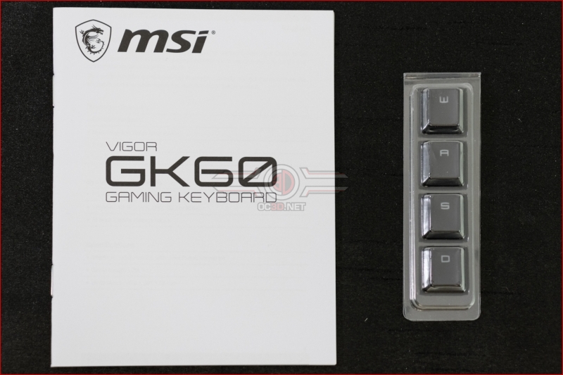 MSI Vigor GK60 Mechanical Gaming Keyboard - OC3D