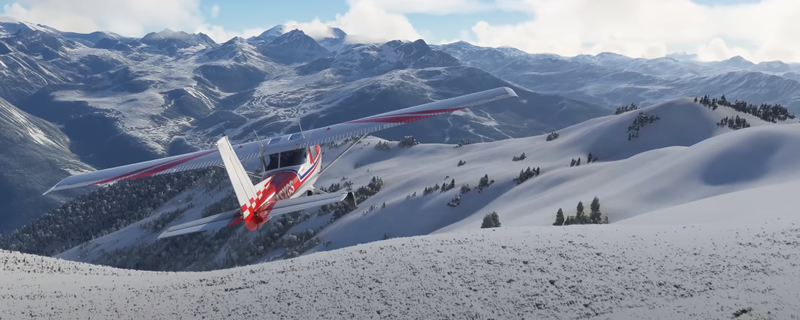Real-Time Snow Showcased within Microsoft Flight Simulator - OC3D