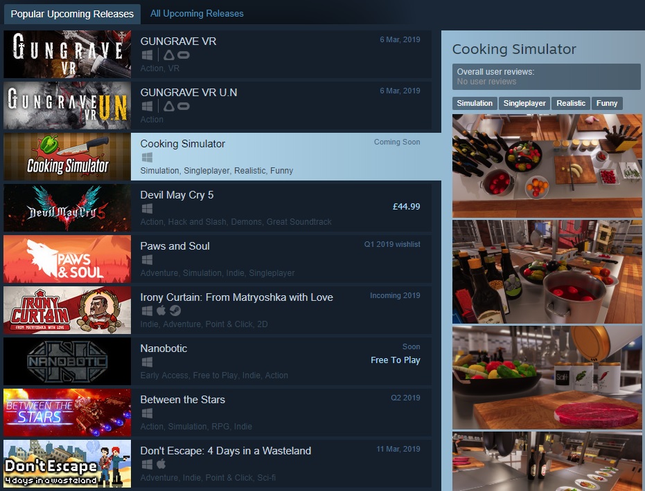 Steam's "Popular Upcoming" List is Getting Exploited by Developers - OC3D