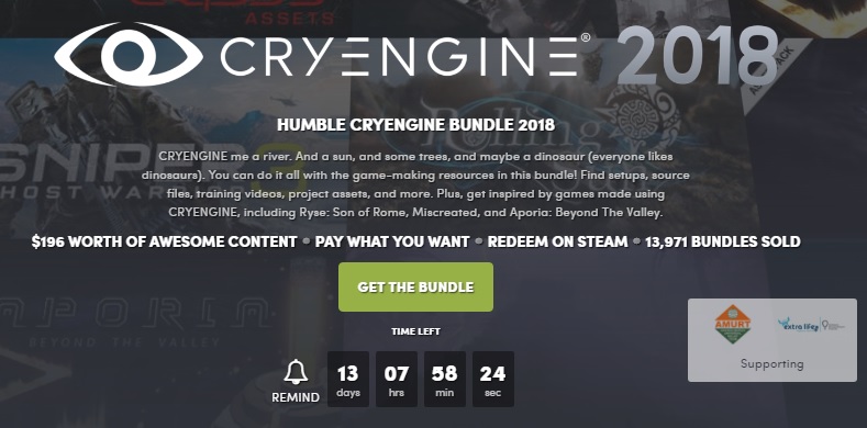 The Humble CRYENGINE 2018 Bundle has been released - OC3D