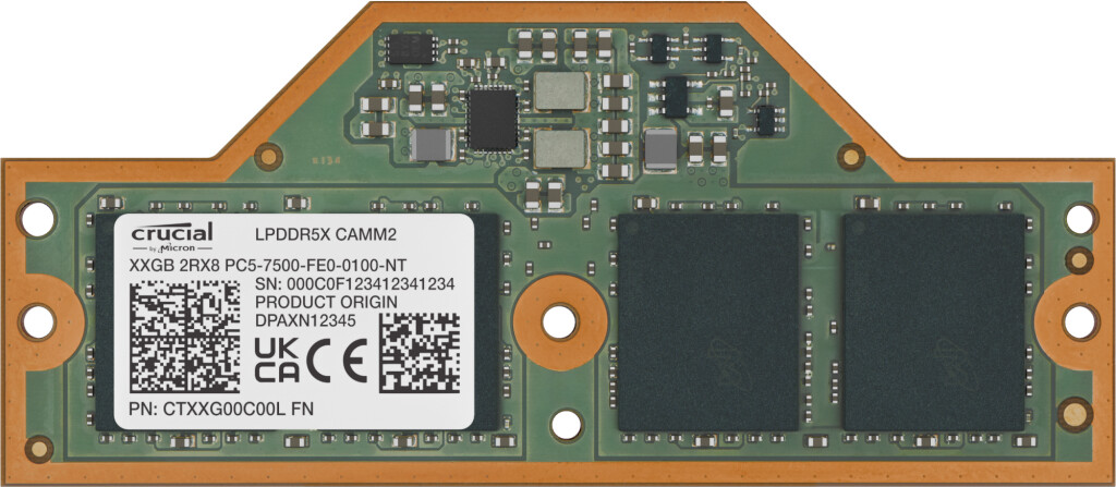 Crucial revolutionises the memory market with LPCAMM2 - OC3D