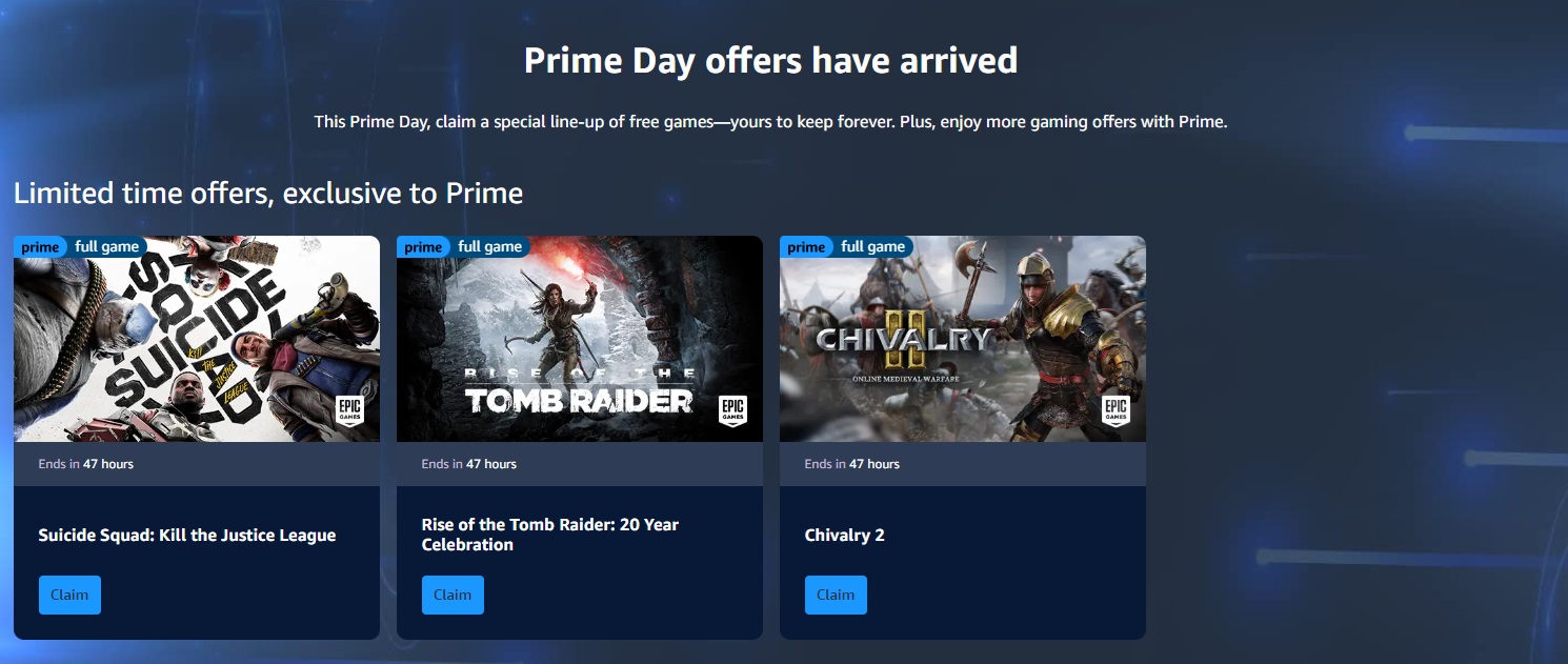 Amazon gives away Suicide Squad and more this Prime Day - OC3D