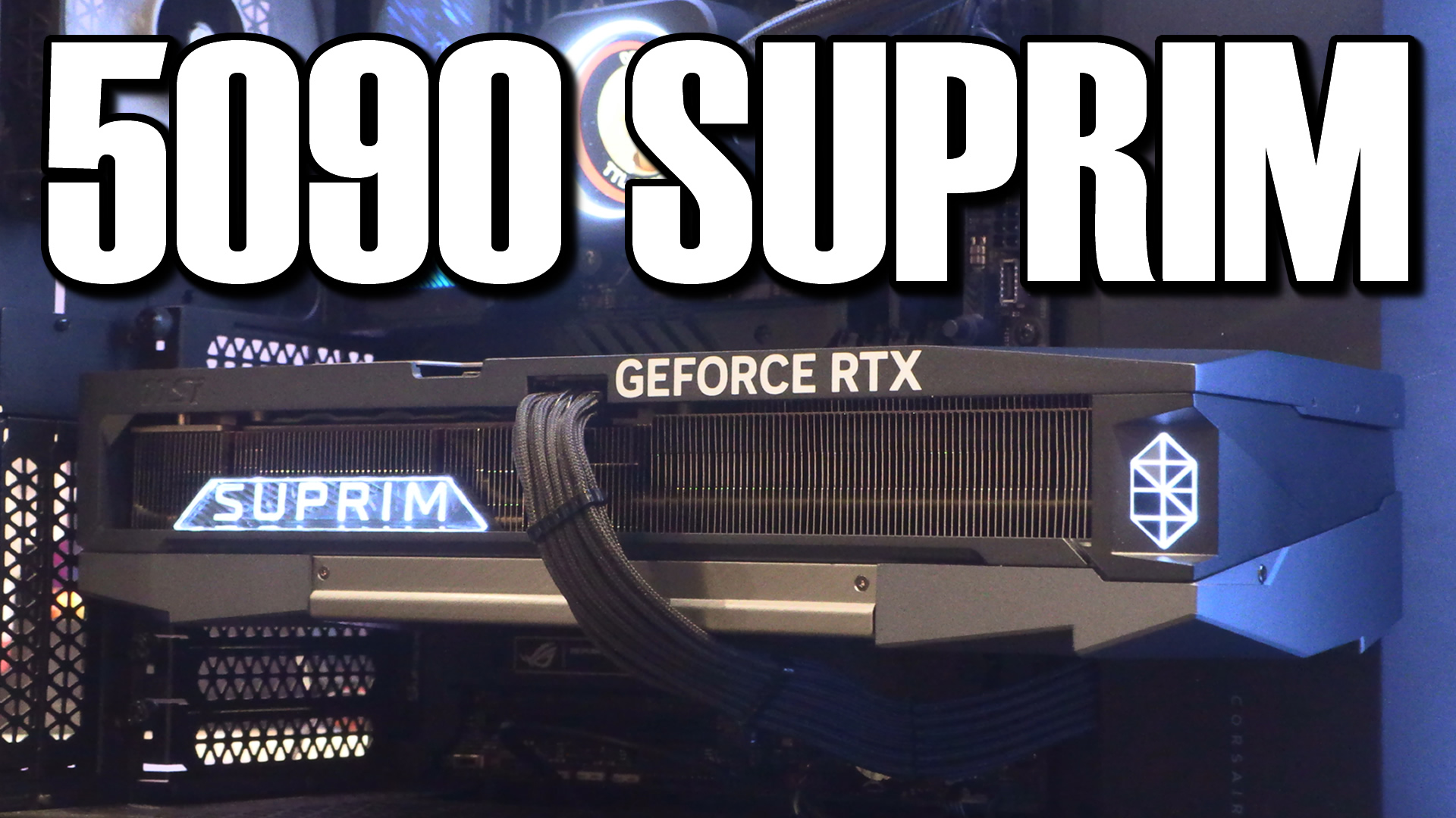 MSI RTX 5090 Suprim SOC Review - OC3D