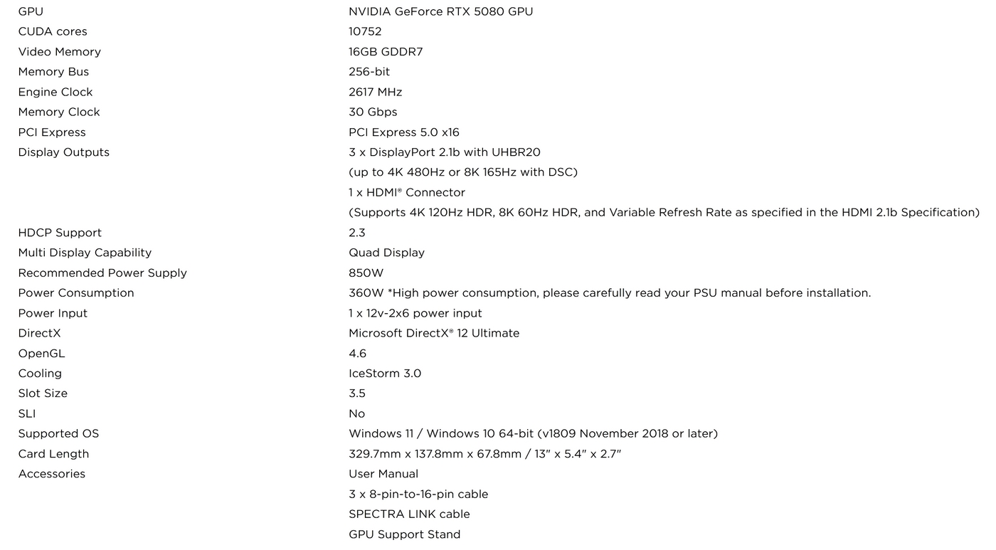 Zotac RTX 5080 Solid Review - OC3D