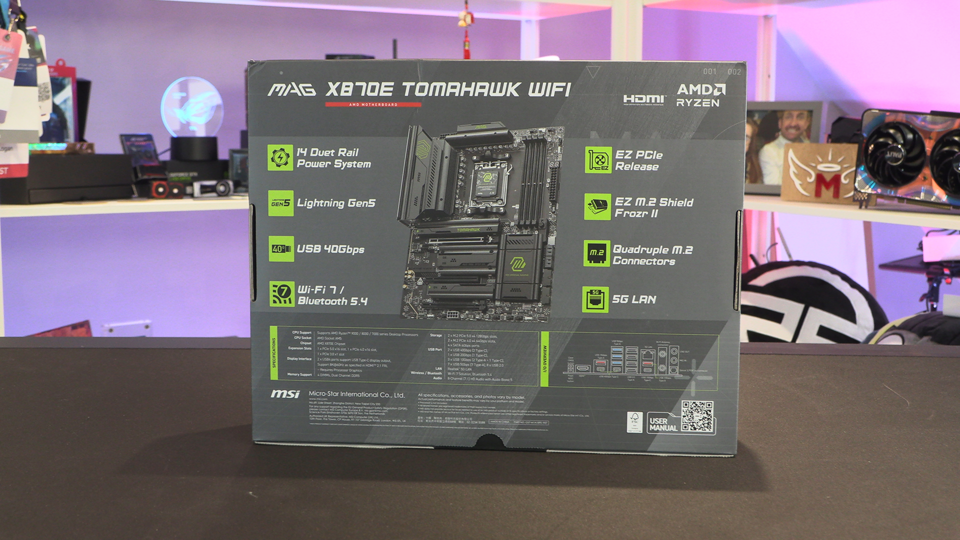 MSI MAG X870E Tomahawk Review - OC3D