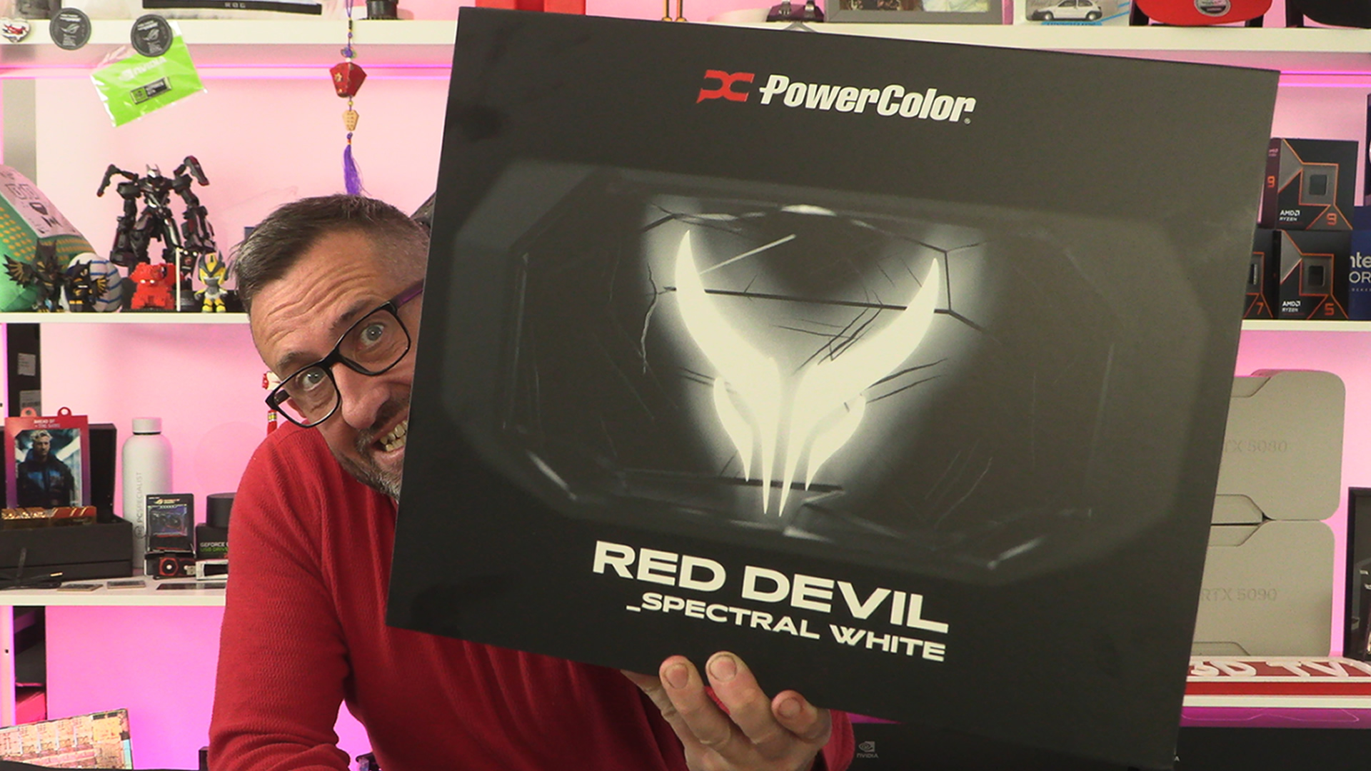 PowerColor Red Devil RX 9070 XT Spectral White Preview - OC3D
