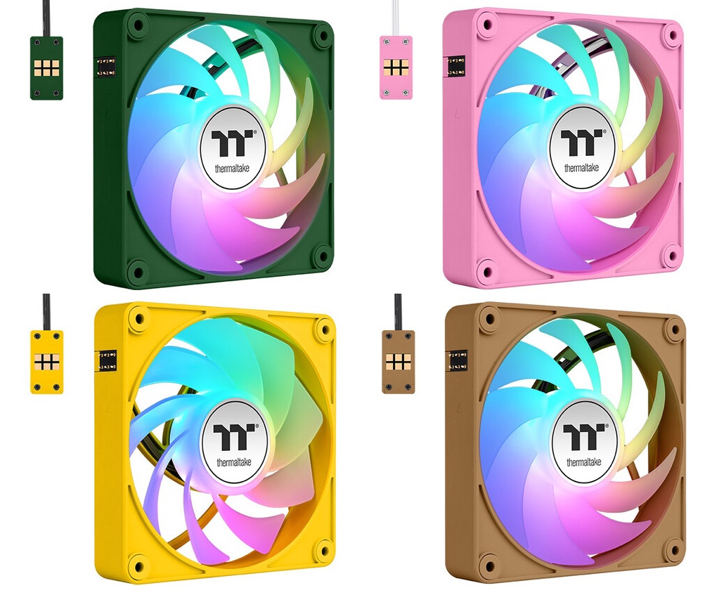 Thermaltake expands it fan lineup with new CT EX colour options - OC3D