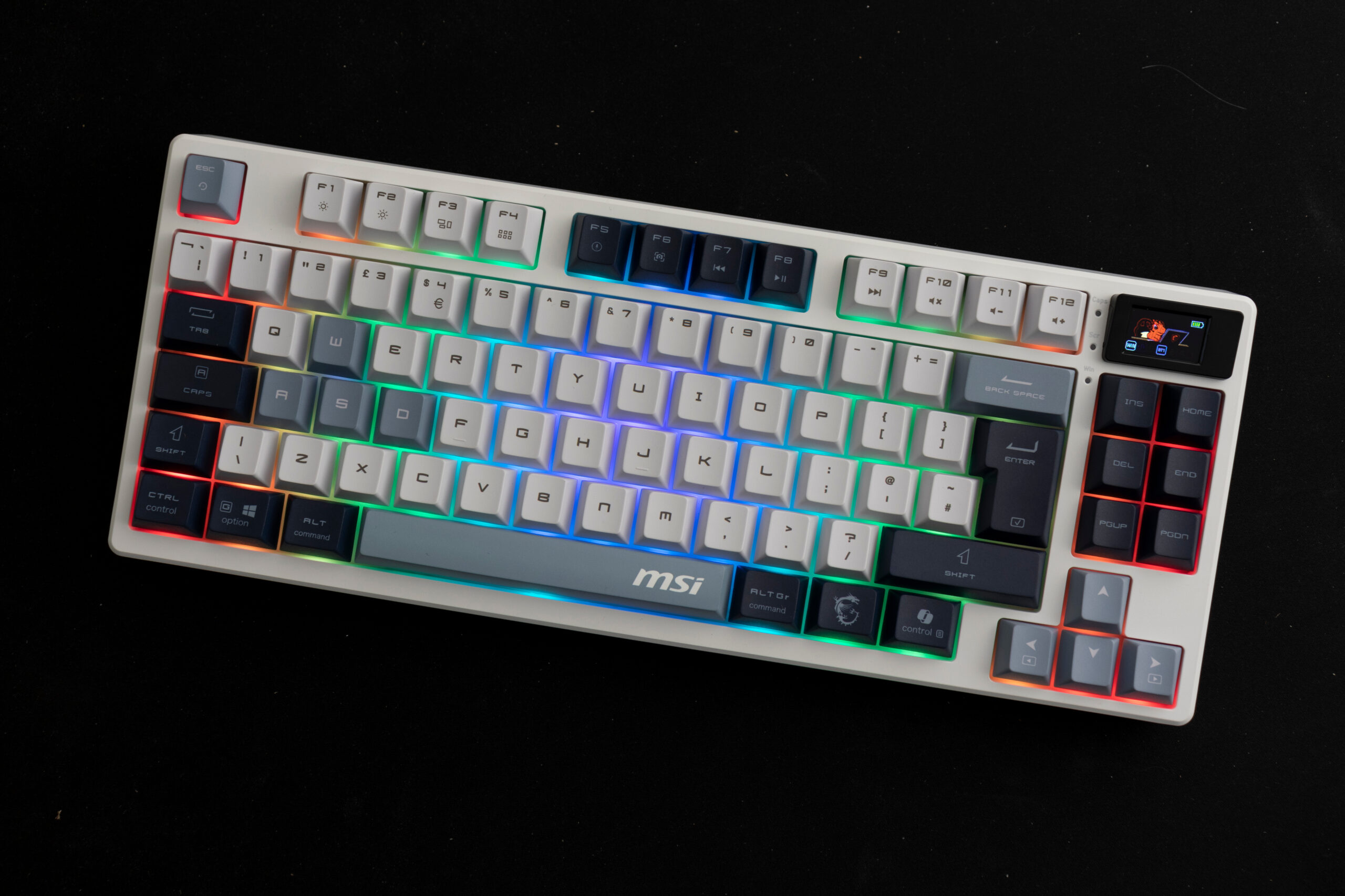 MSI Forge GK600 TKL Wireless Sky Keyboard Review - OC3D