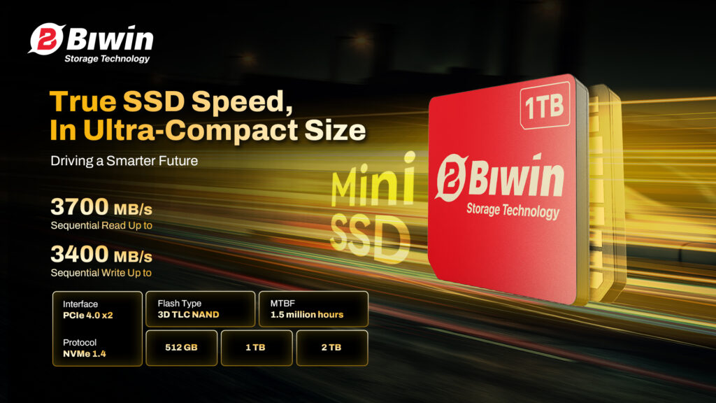 Biwin revolutionises portable storage with its Mini SSD tech - OC3D