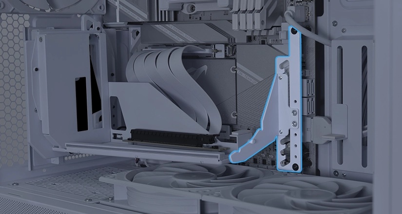 Lian Li launch Vertical GPU Bracket Kit with PCIe 5.0 Riser Cable - OC3D