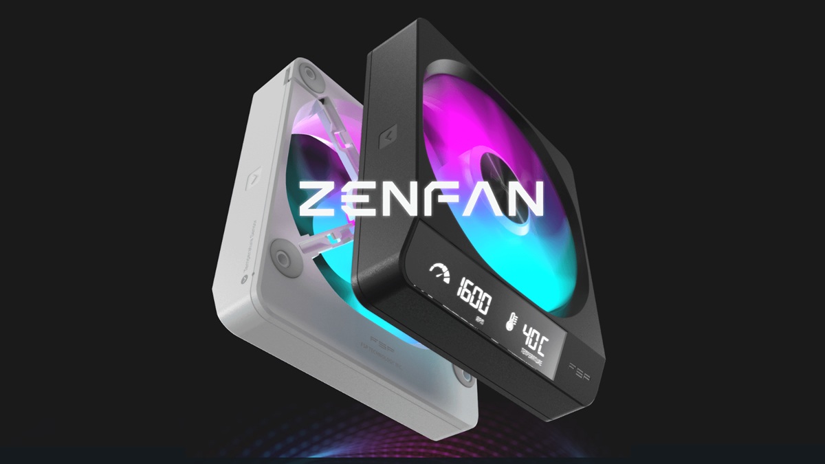 FSP launches ZENFAN cooling fans with built-in screens - OC3D