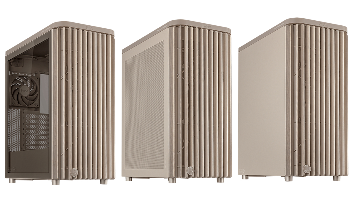 ASUS embraces beige with its newest ProArt Wood Edition cases - OC3D