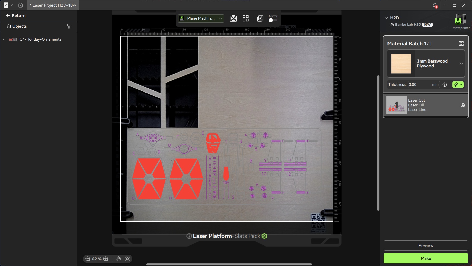 Bambu Lab H2D Laser 3D Printer Review - Make Everything! - OC3D