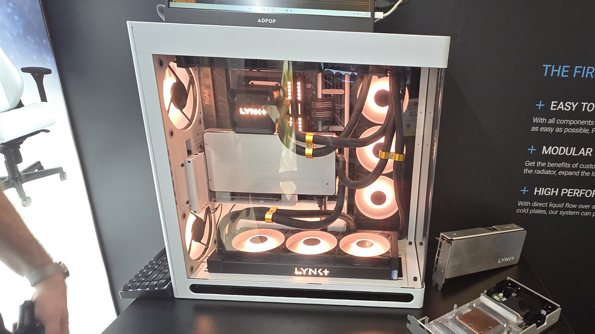 LYNK revolutionises liquid cooling with modular LYNK+ systems - OC3D