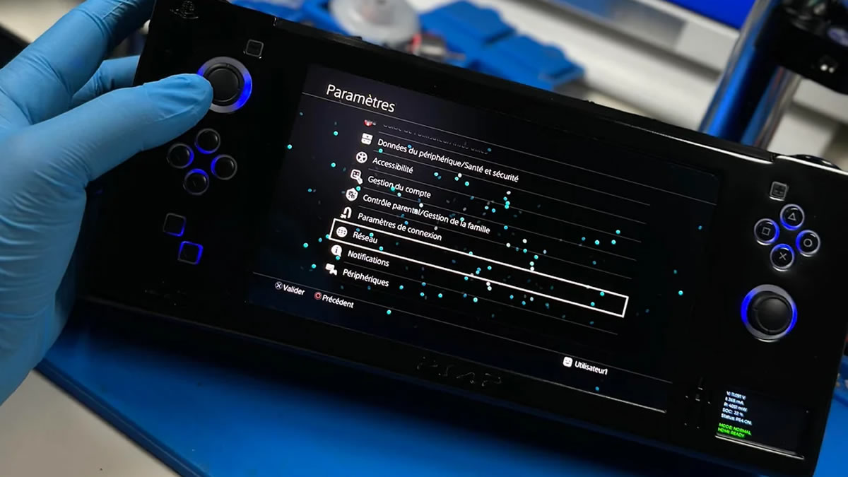 Modder crafts PlayStation 4 Handheld with 7-inch OLED screen - OC3D