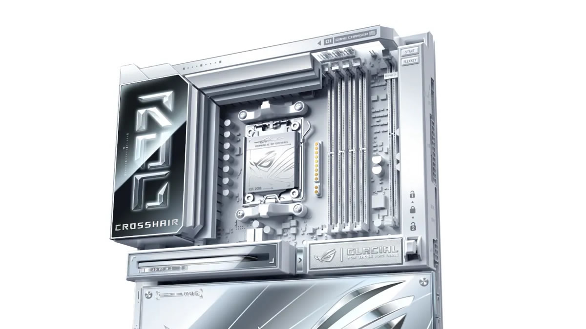 ASUS' first White ROG CROSSHAIR motherboard has been unveiled | OC3D Forums