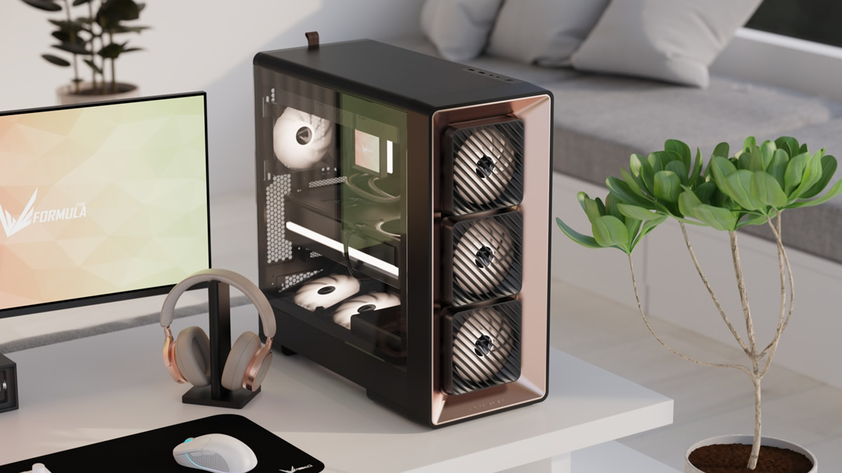 Formula V Line unveils its stunning Air Power G10 case - OC3D