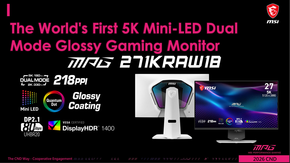 MSI pushes 5K and Gaming with its newest Mini LED monitor - OC3D